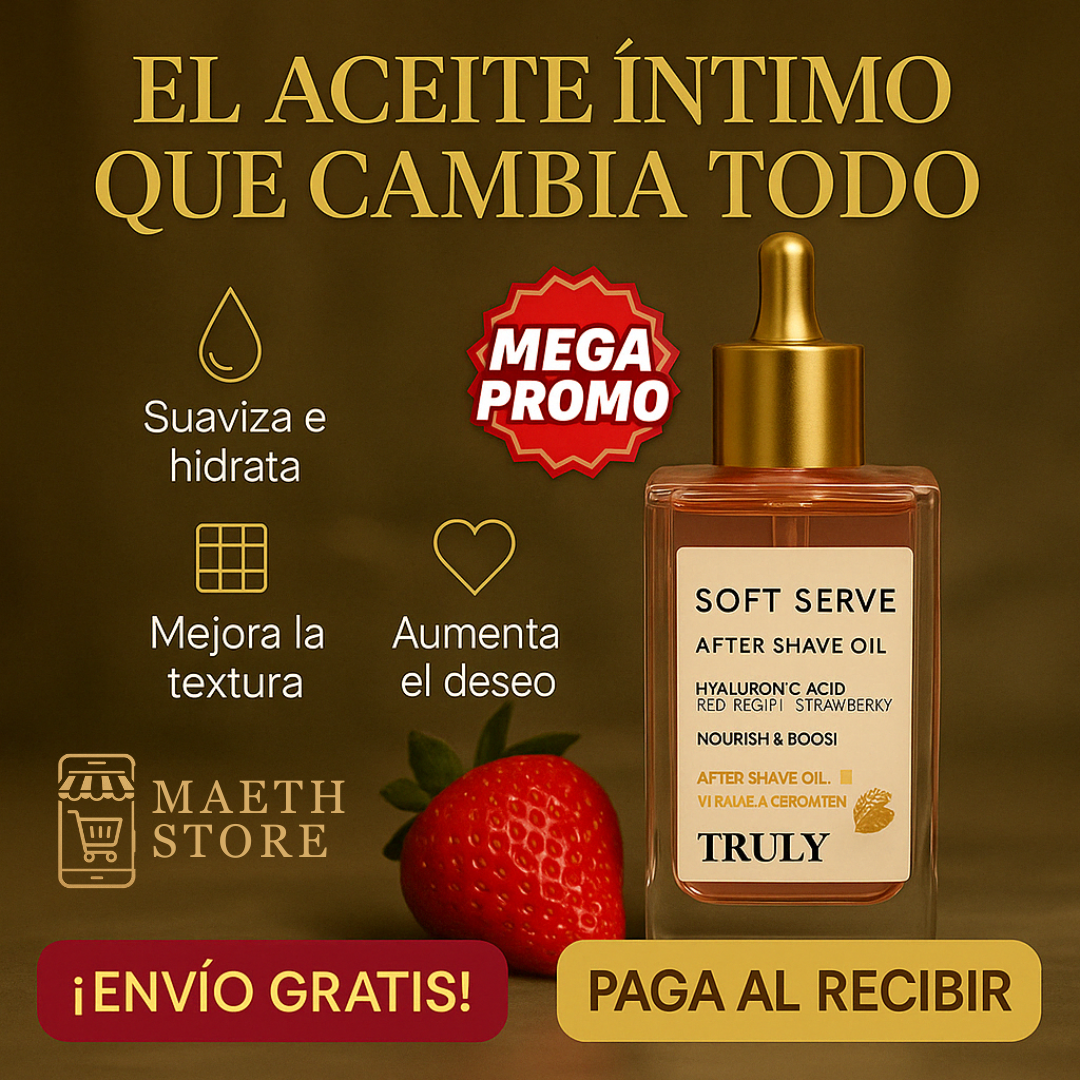 🌸 Aceite Truly™ — Claridad, suavidad y perfección en tu piel – Maeth Store